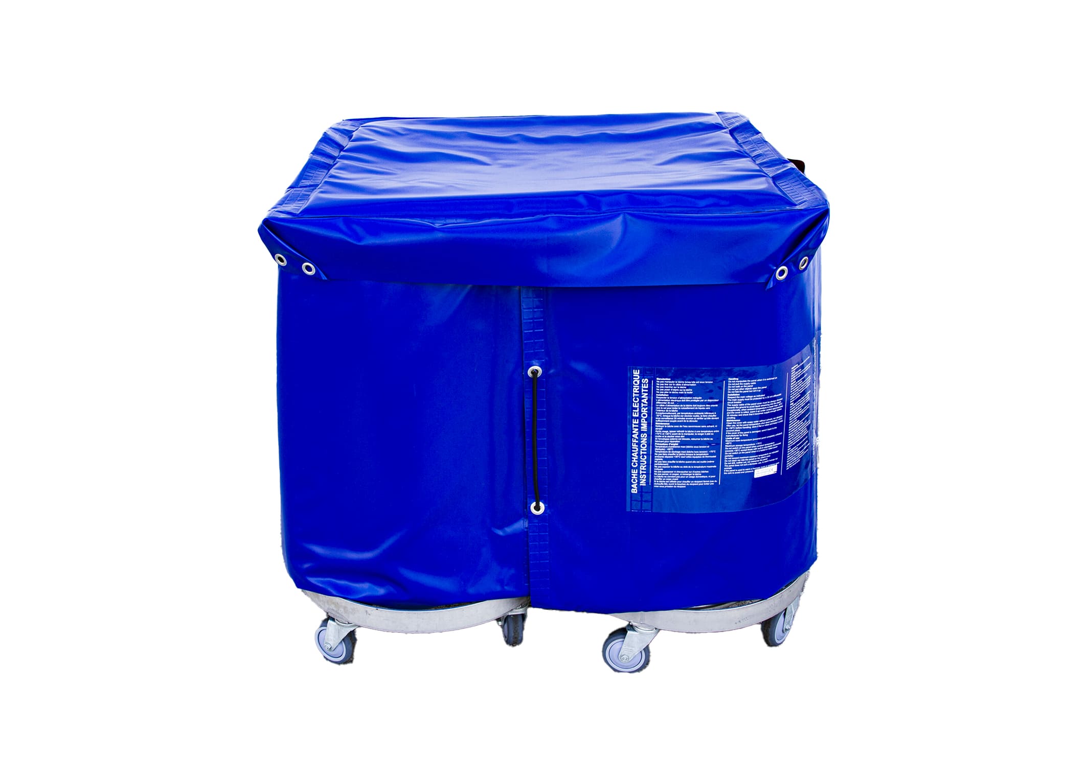 Bâche chauffante pour boilles à lait avec couvercle – Kämpf Fournitures ...